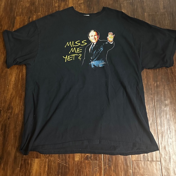 Shirts | Vintage George Bush Miss Me Yet T Shirt | Poshmark